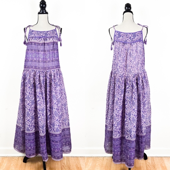 Blue Boheme | Dresses | Nwt Blue Boheme Betsy Cotton Maxi Dress ...